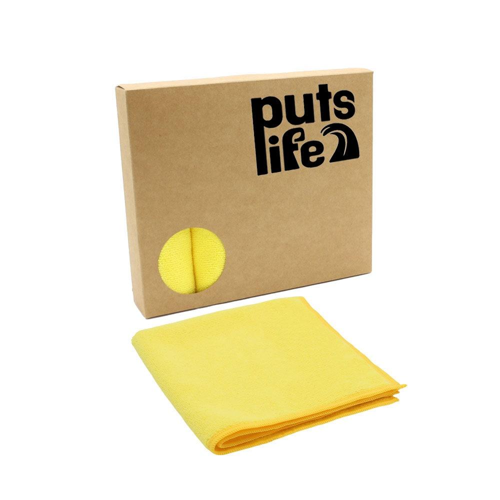 Puts Life Gul Mikrofiberduk 40 x 40